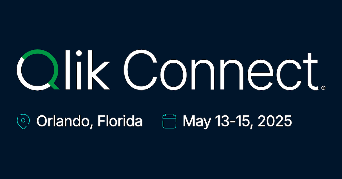 Heading to Qlik Connect 2025 — Join Us There!