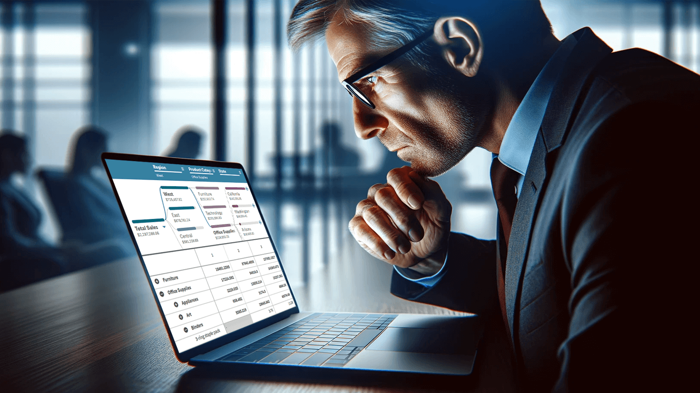 Pivot Table vs. Decomposition Tree: Advancing Data Insights